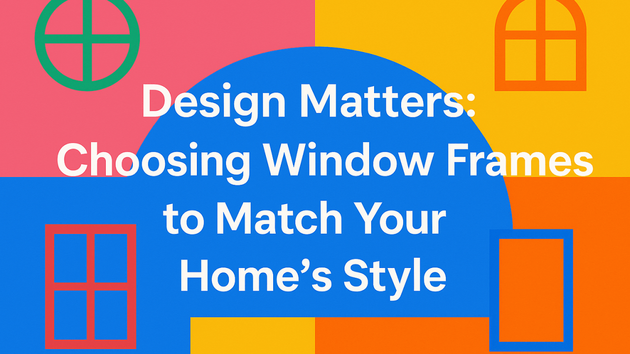 Design Matters: Choosing Window Frames to Match Your Home’s Style | Fenx